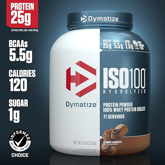 Dymatize Iso 100 Hydrolyzed Protein - 5LBS – The Vitamin Center TVC